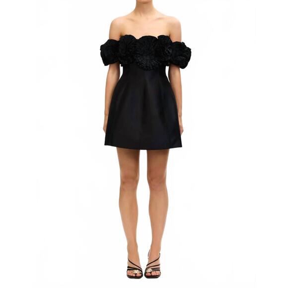 Acler | Dresses | New Acler Trusley Mini Dress In Black | Poshmark